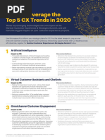 2022 Merkle CX Imperatives | PDF | Customer Experience | Brand