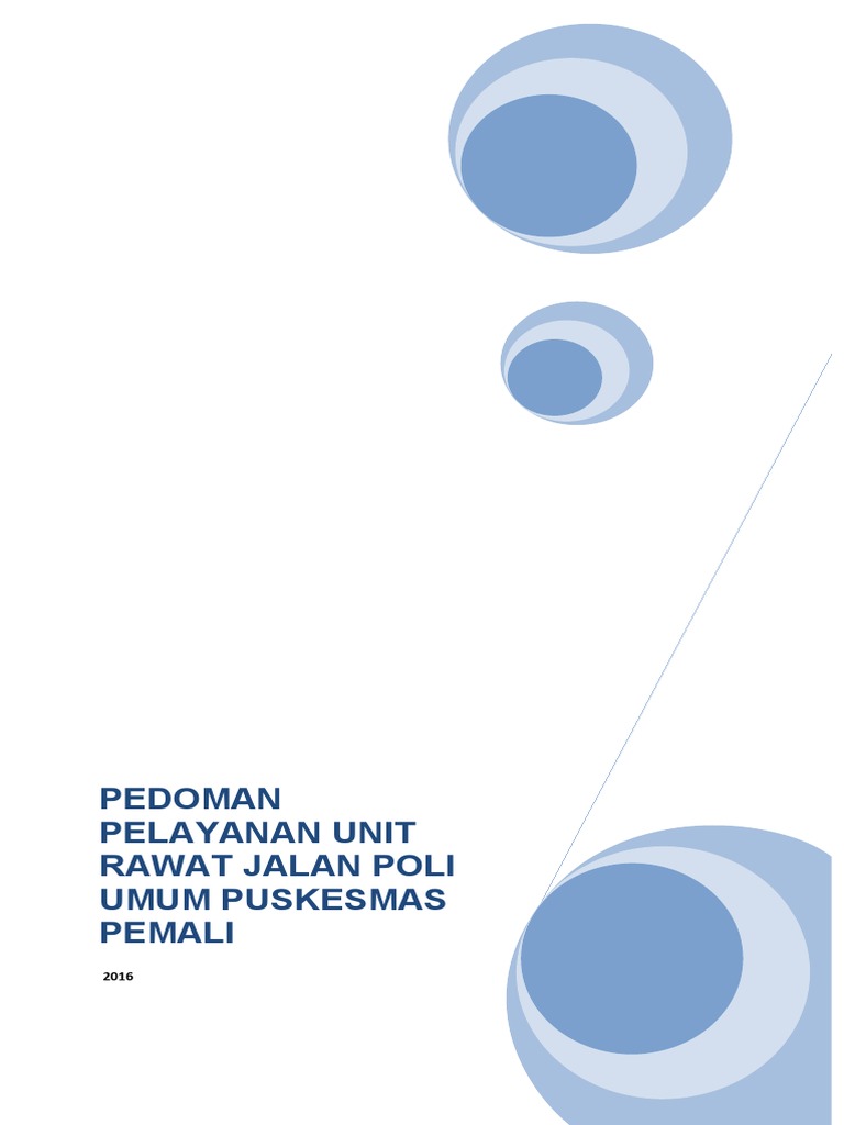 Pedoman Poli Rawat Jalan Pdf