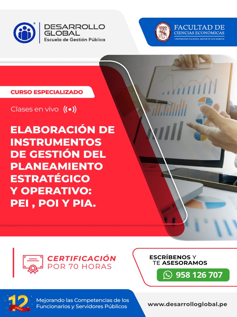 Curso PEI y POI en Gestión Pública | PDF | Planificación estratégica ...