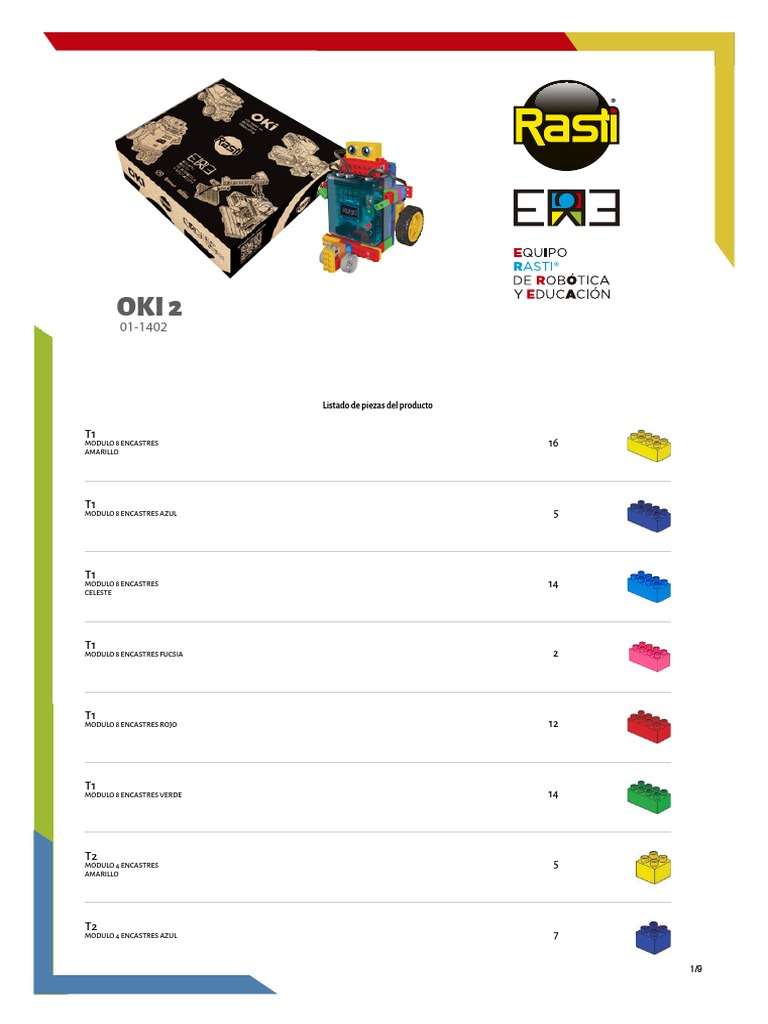 RASTI ROBOTICA - Oki 2 - v2 | PDF