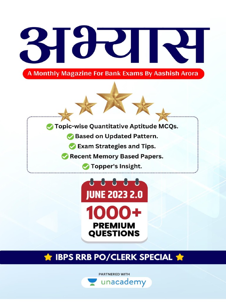 IBPS RRB Special Abhyas Magazine 2.0 | PDF | Teaching Methods & Materials