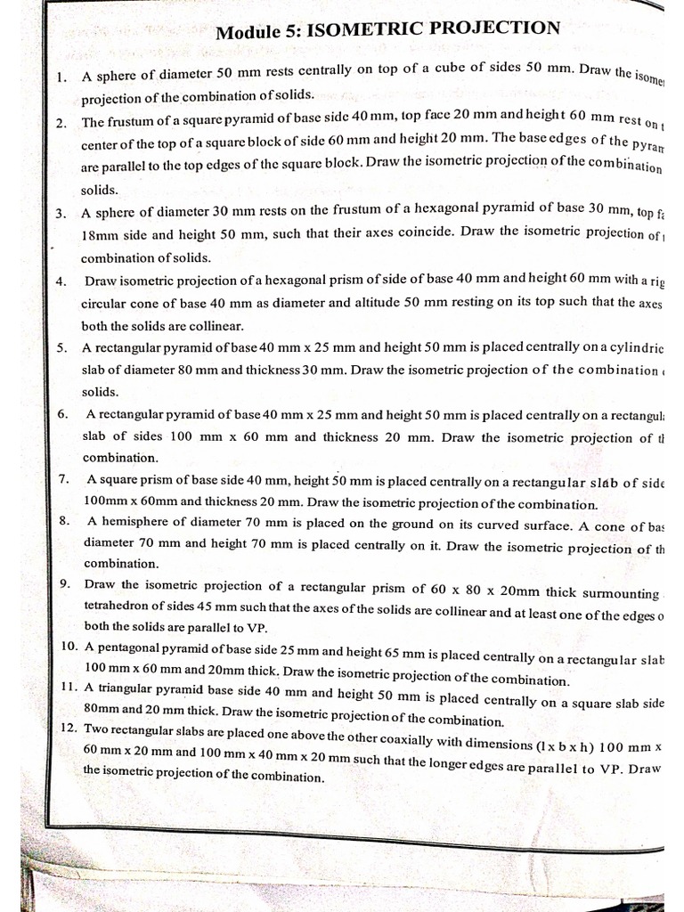 Caed Isometric Projection | PDF