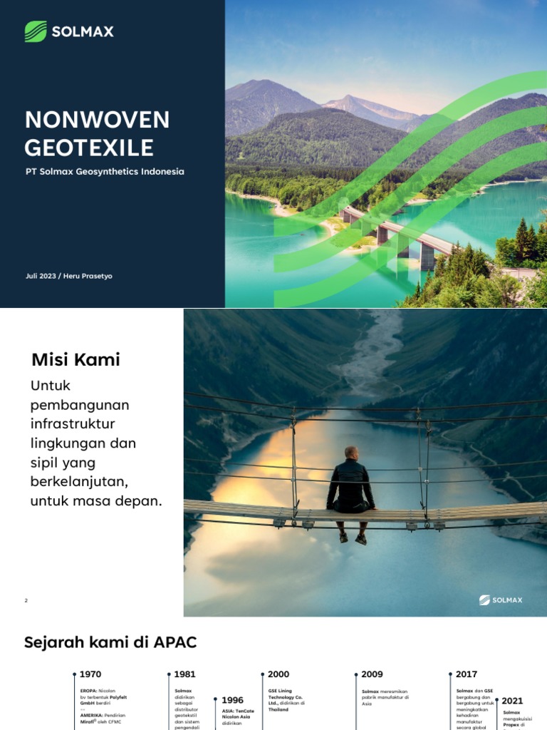 Solmax Nonwoven Presentation | PDF