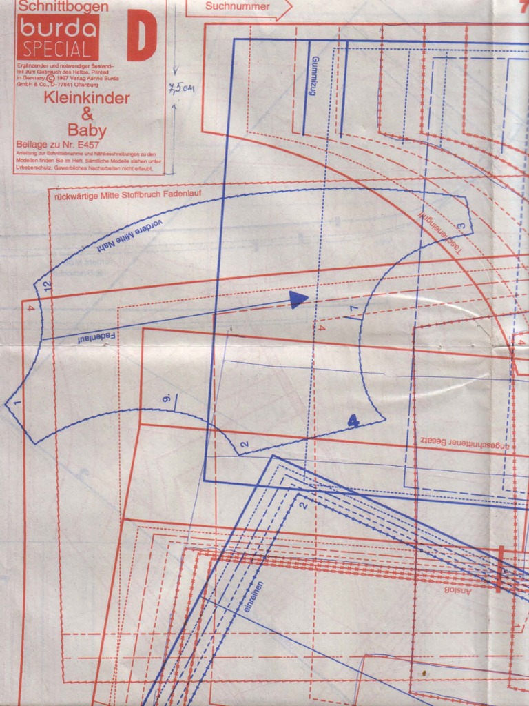 Burda Kids 1997 ListD | PDF