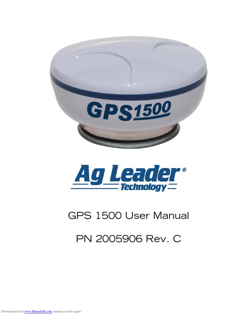 Gps 1500 | PDF | Global Positioning System | Computer Engineering