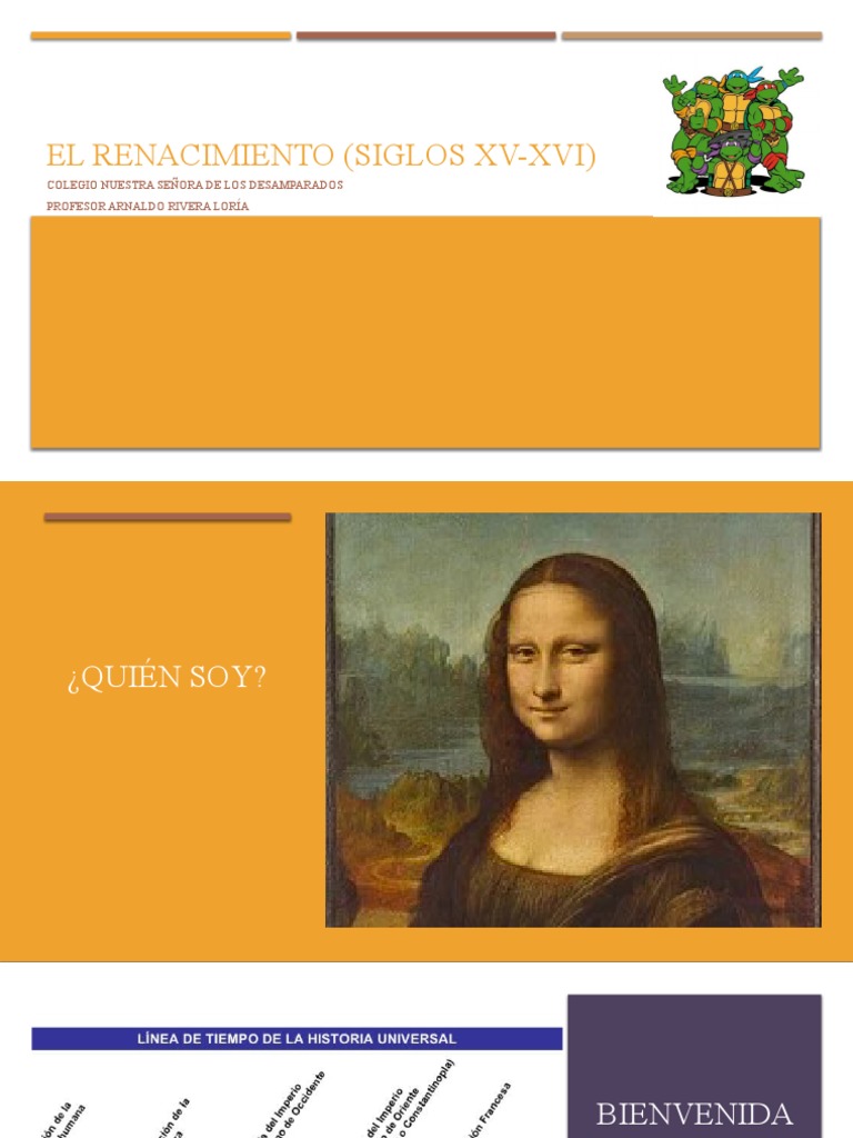 El Renacimiento (Siglos Xv-Xvi) | PDF | Renacimiento | Miguel Ángel