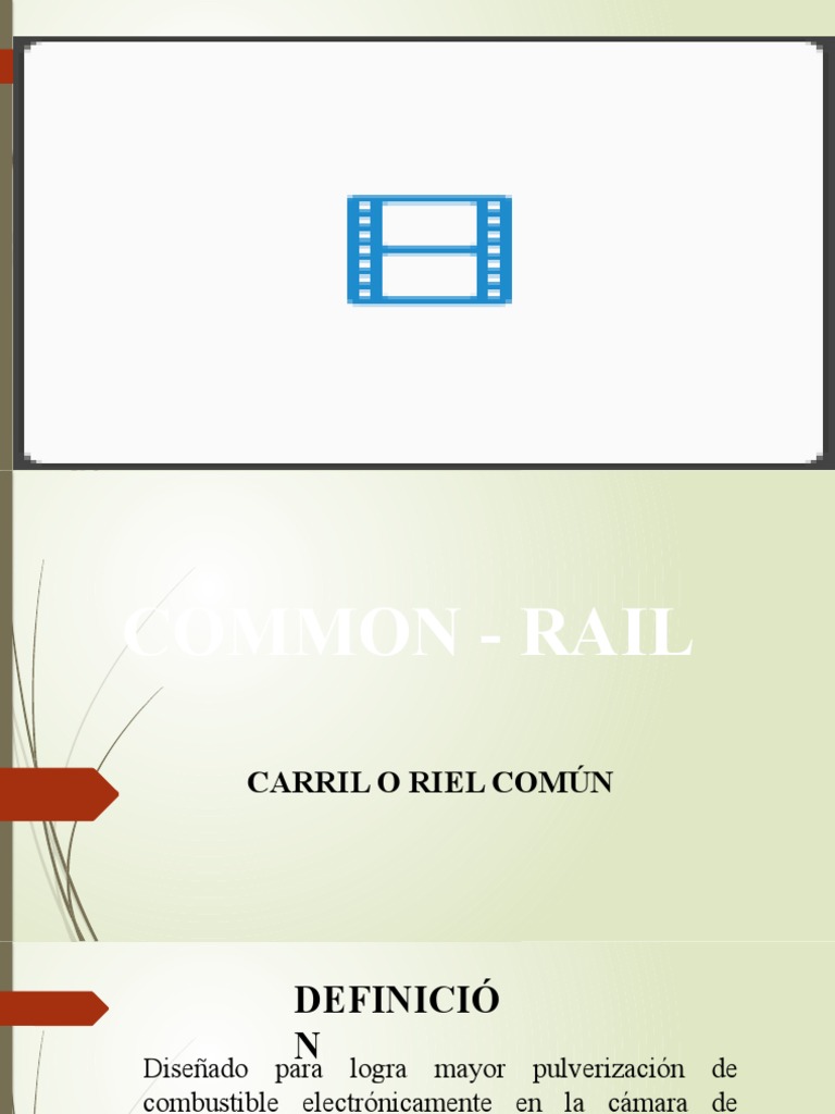 Common Rail | PDF | Hogar, jardinería y bricolaje | Tecnología