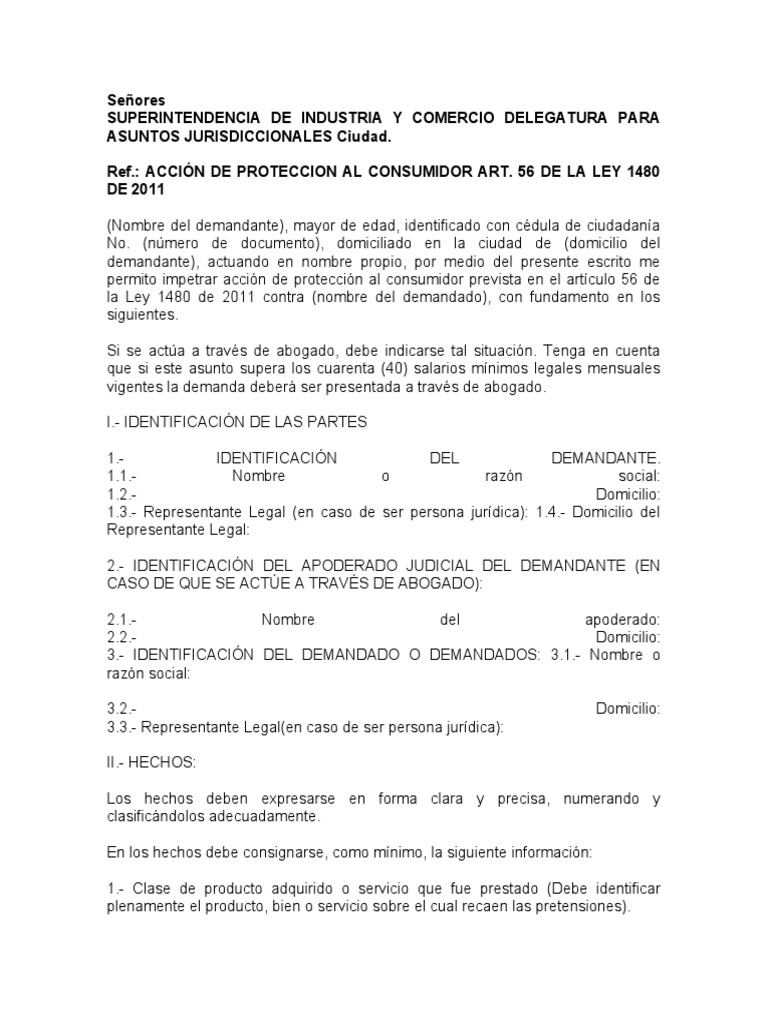 Demanda A La Sic | PDF