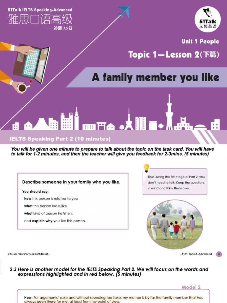 IELTS Speaking Advanced 2 | PDF