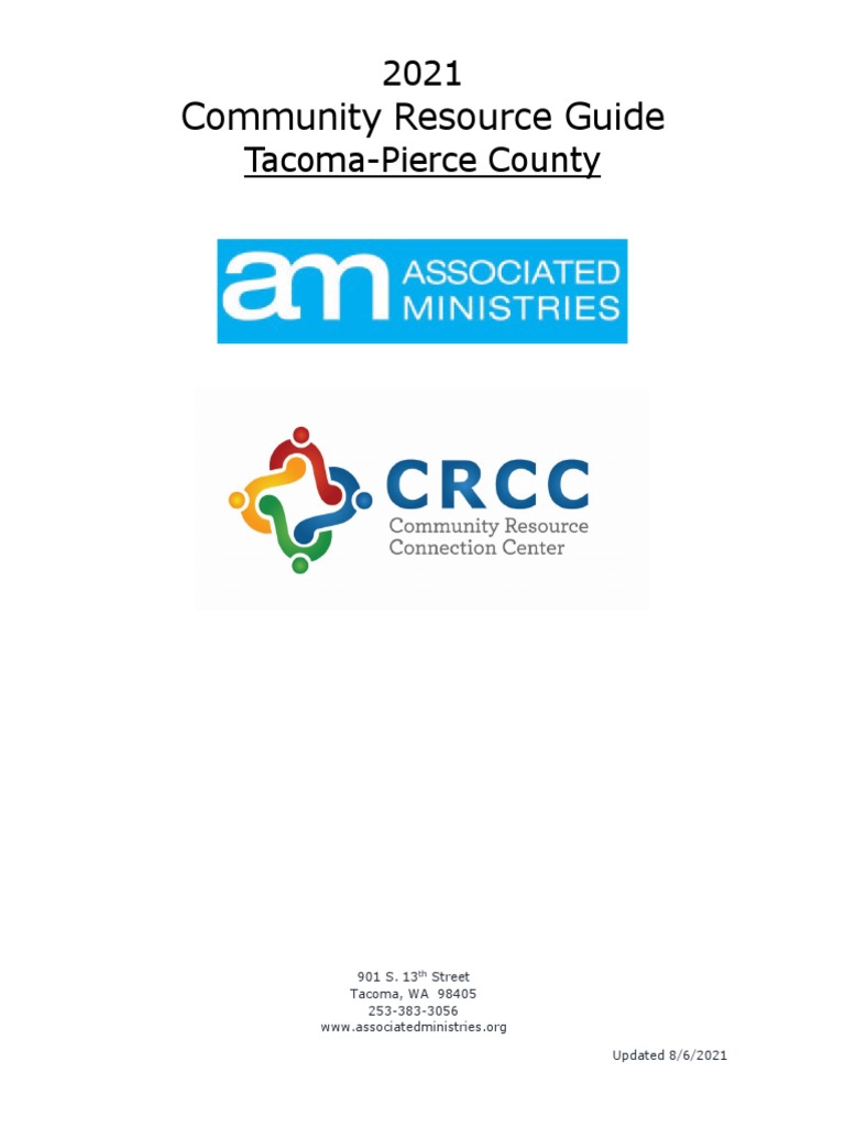 Community Resource Guide 2021 | PDF | Homelessness | Poverty
