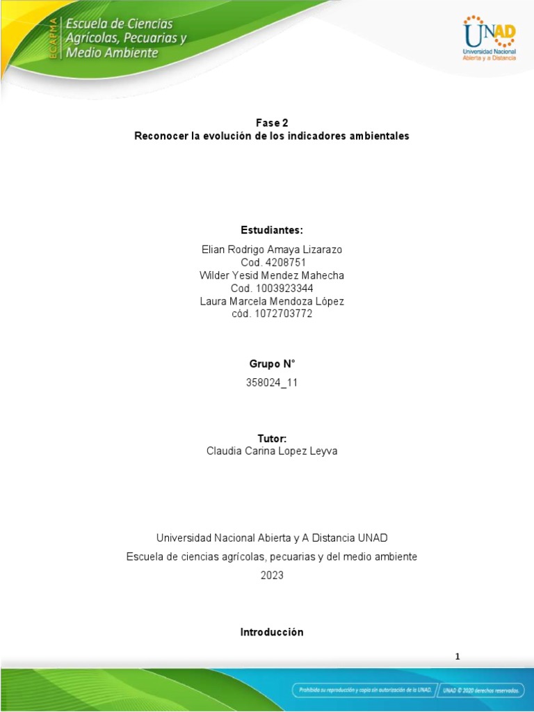 Fase 2 - 358024 - 11 | PDF | Entorno natural | Sustentabilidad