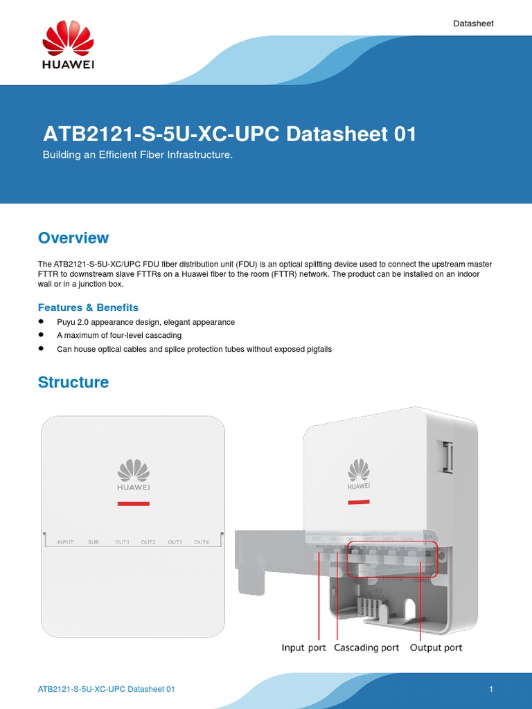 ATB2121-S-5U-XC-UPC Datasheet 01 | PDF