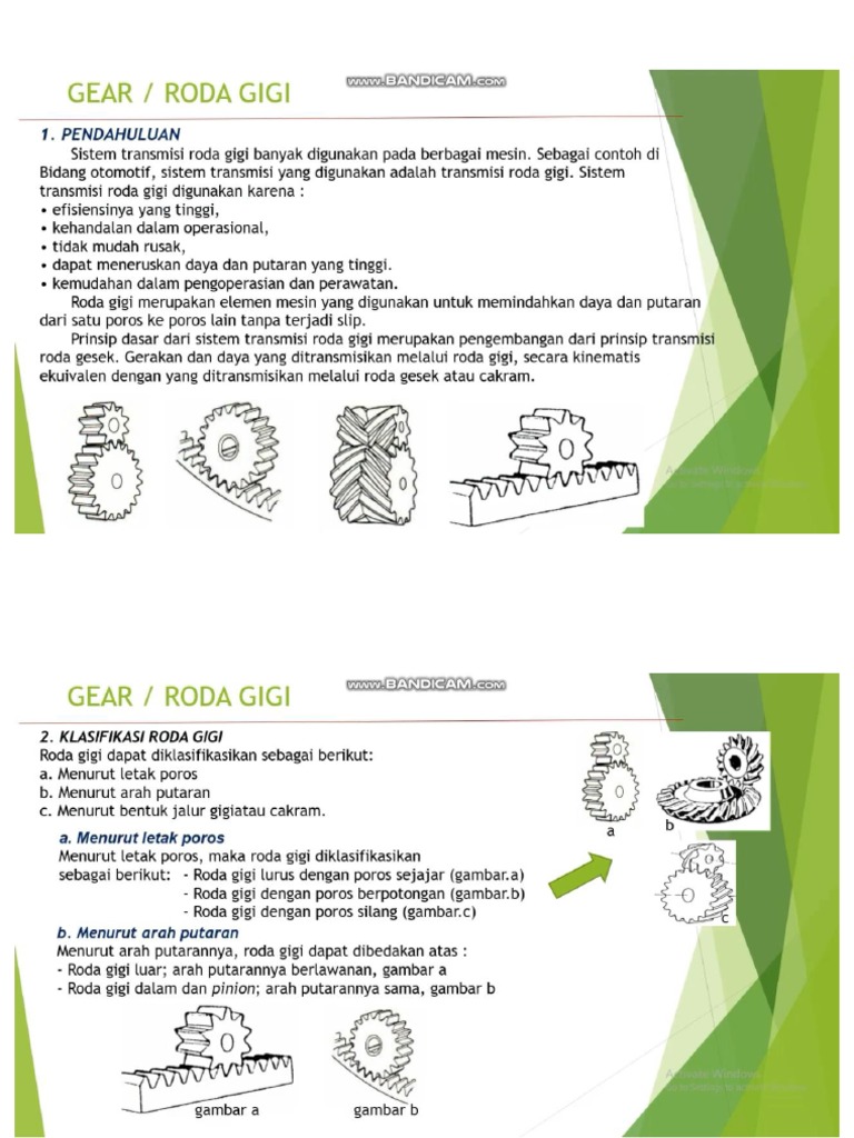 Roda Gigi Lurus 6e2tv56007 | PDF