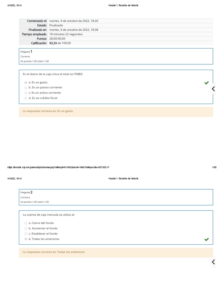 Revisión Del Intento 2 | PDF | Bancos | Business