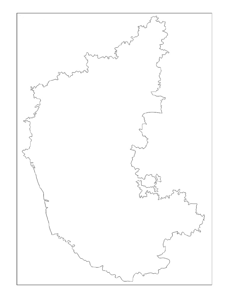 Karnataka Map | PDF