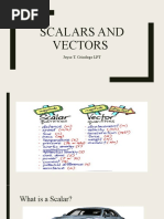 SCALAR AND VECTOR (Short Facts, Grade 7 Lesson) | PDF