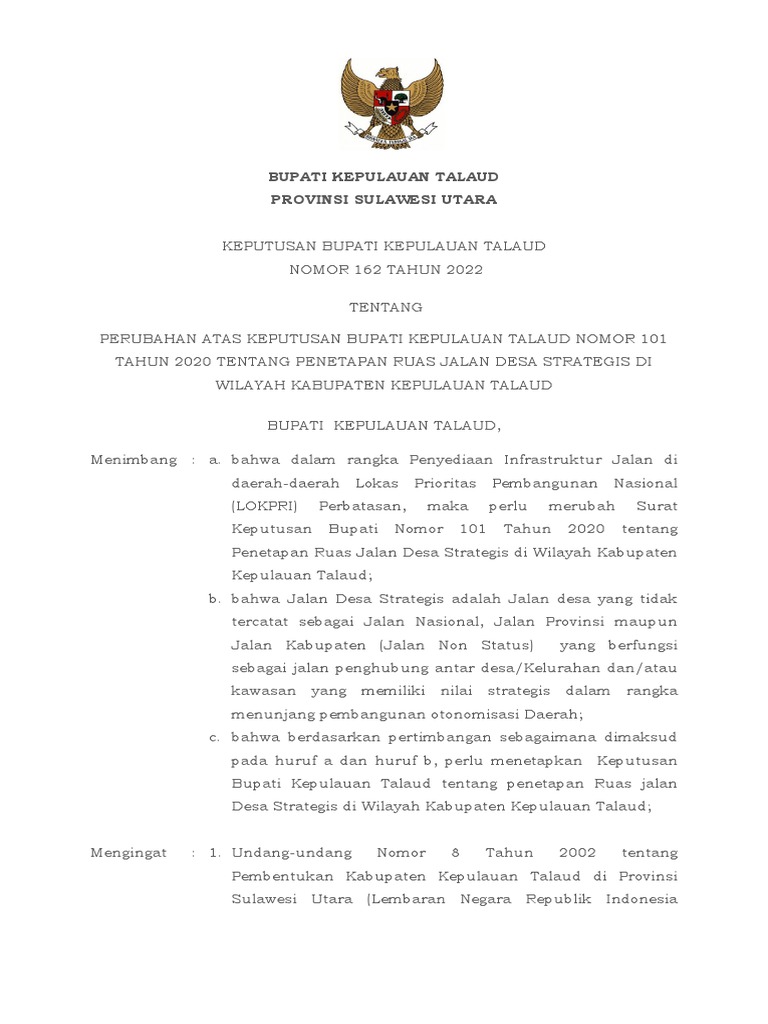 SK JDS Kep. Talaud 2022 | PDF