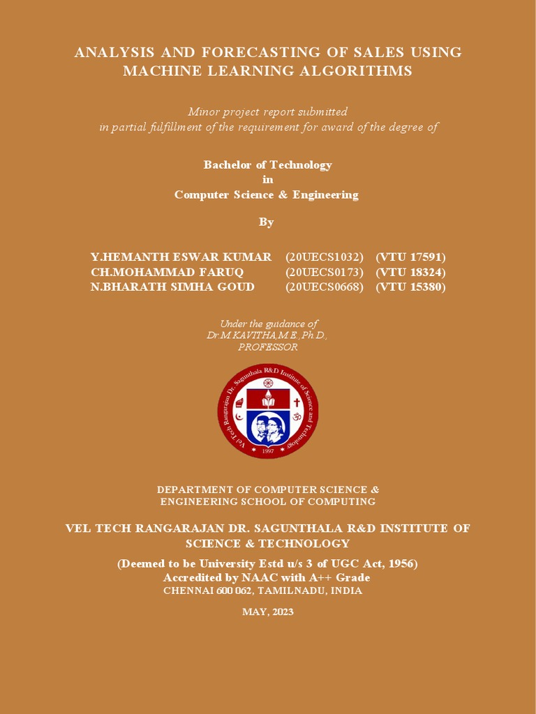 Sales Prediction Using Machine Learning Algorithms Pdf