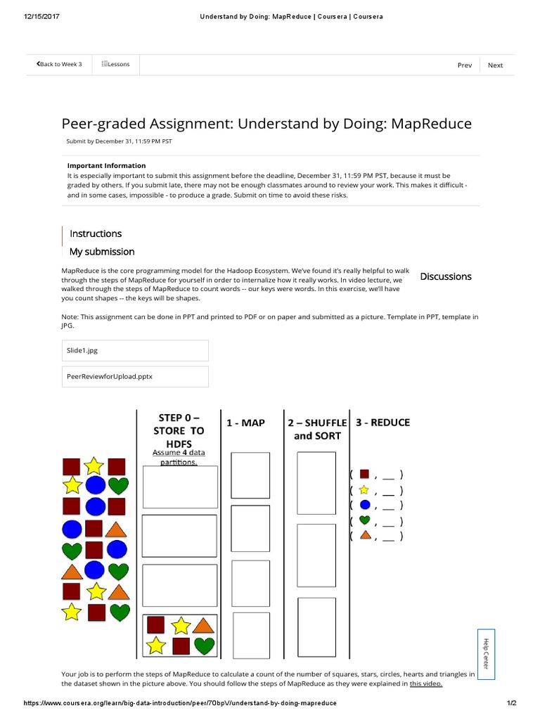 Understand by Doing - MapReduce - Coursera - Coursera | PDF