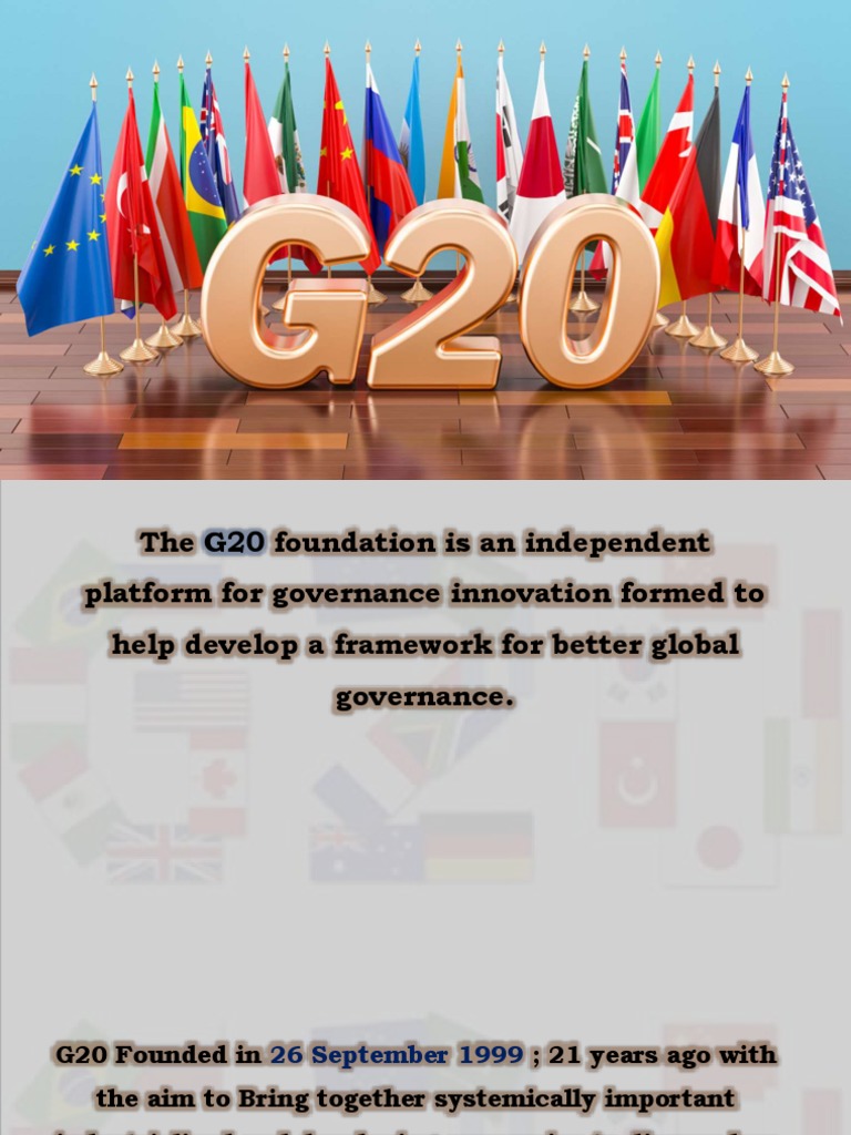 G20 | PDF | International Relations | Global Politics