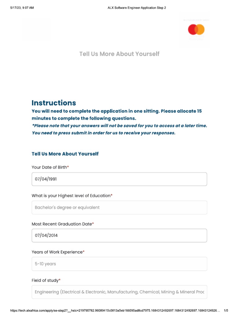 Alx Application | PDF