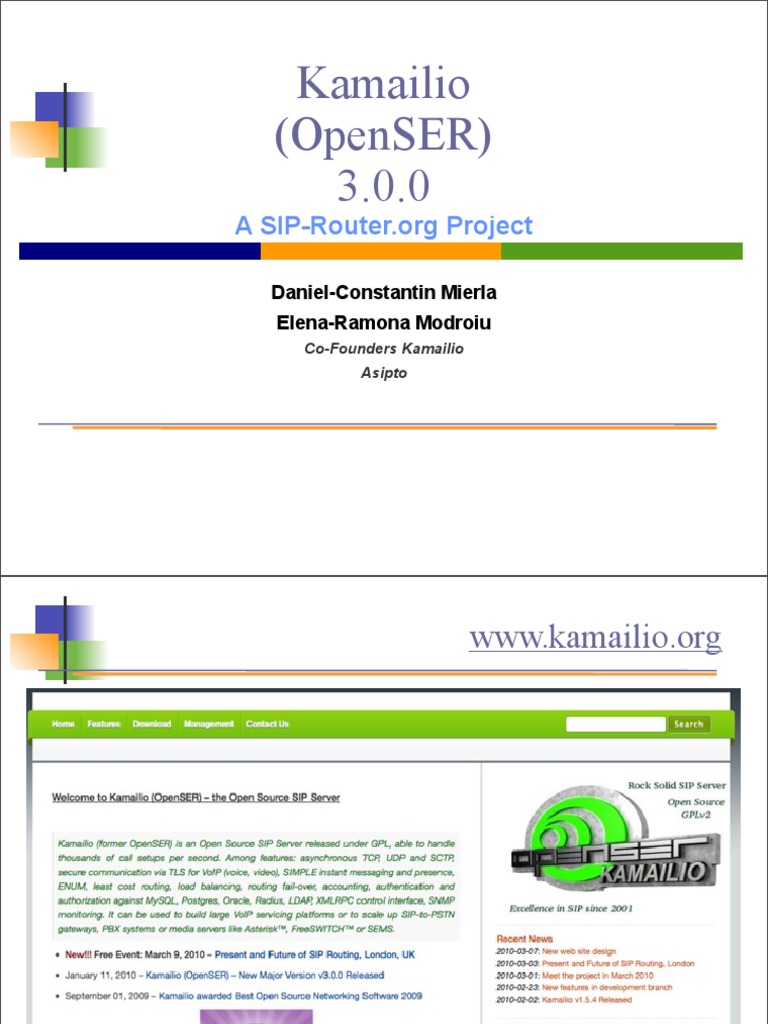 DCM Kamailio 3.0 | PDF