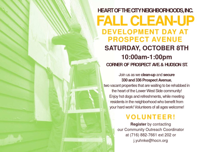 Prospect Avenue Fall Clean-Up Event | PDF