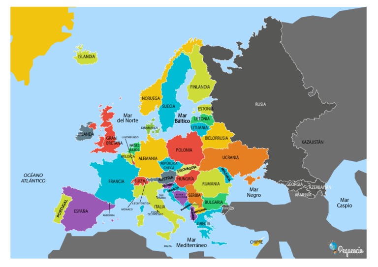 Mapa Europa | PDF | Europa