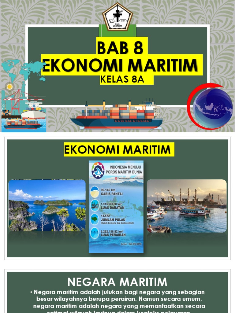 Bahan Ajar Ekonomi Maritim | PDF