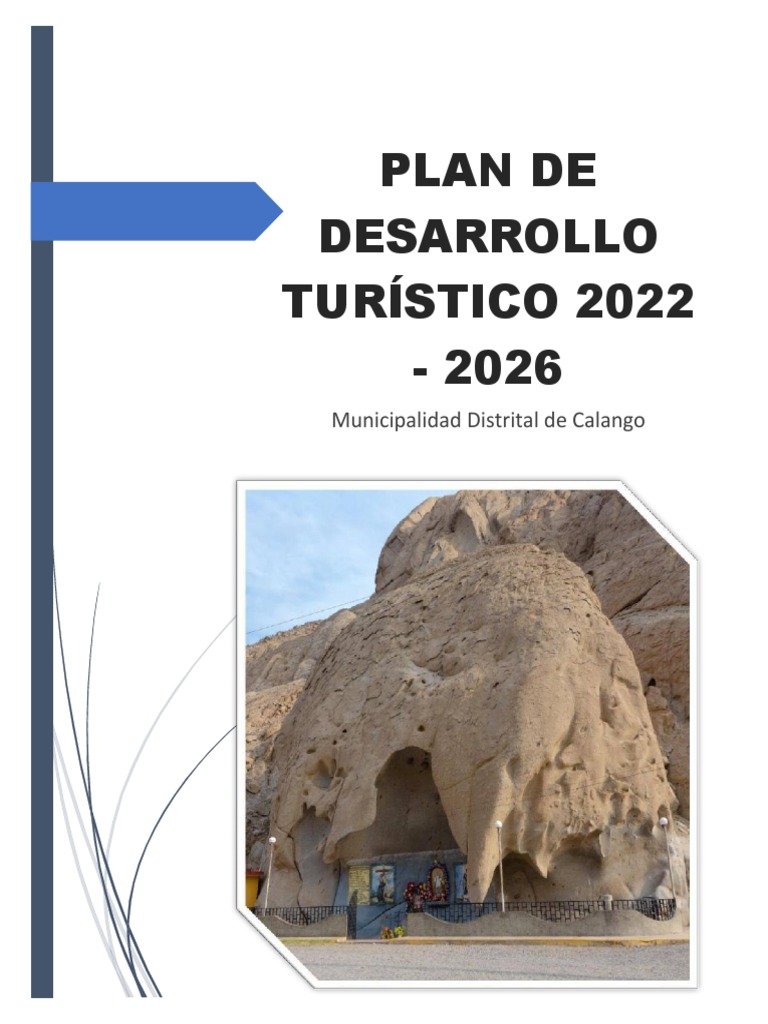 Plan de Desarrollo Turístico Calango 2022-2026 | PDF