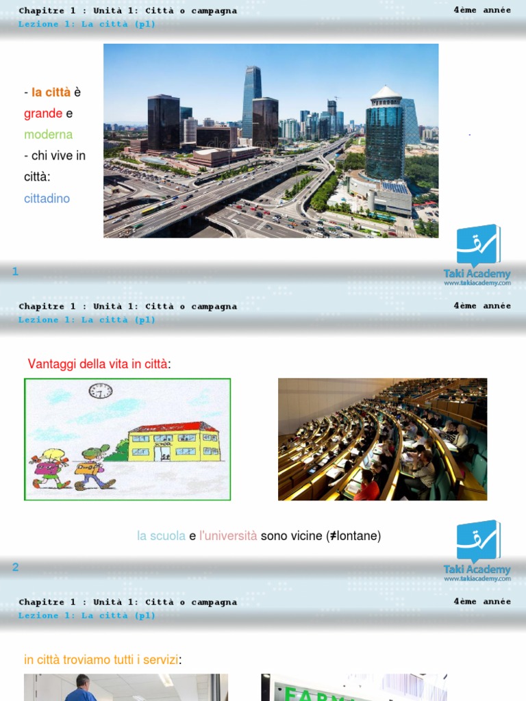 Lezione 1 Unita 1 | PDF