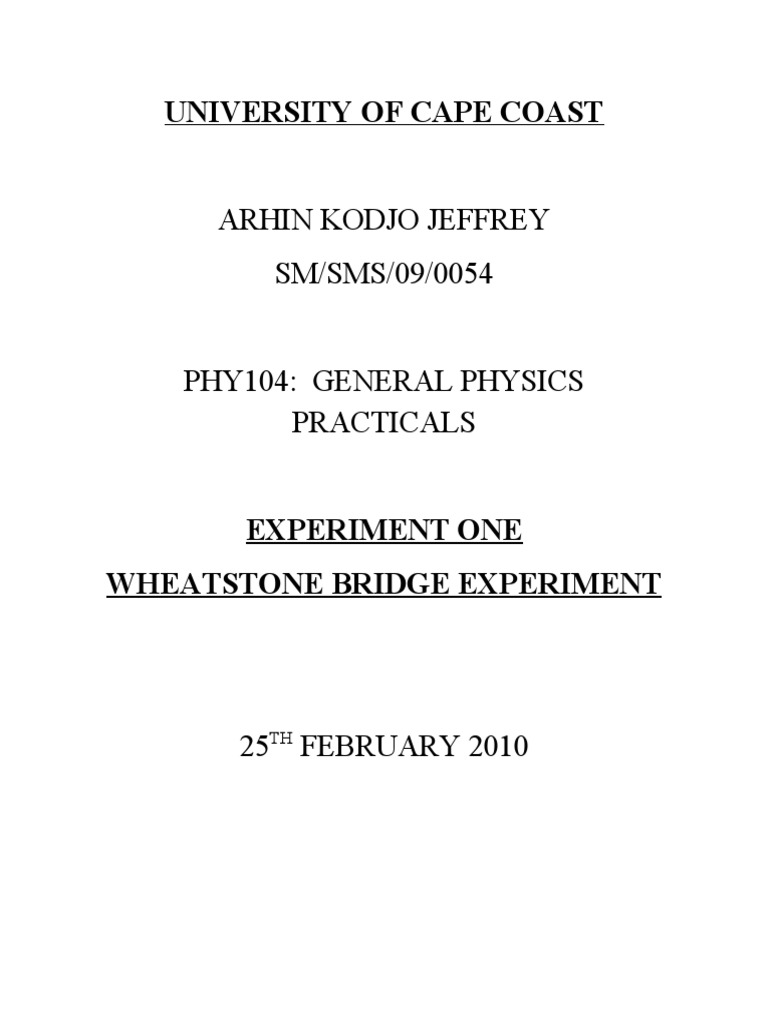 Experiment 1a | PDF | Resistor | Series And Parallel Circuits Experiment 1a | PDF | Resistor | Series And Parallel Circuits
