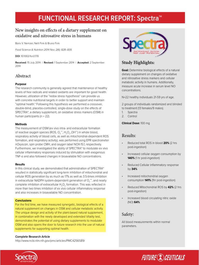 Spectra Functional Research Report | PDF