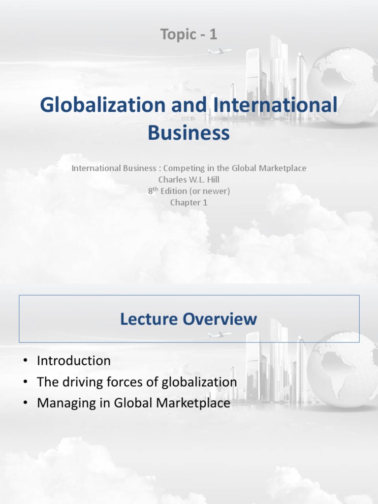 Globalization and International Business | PDF | Globalization ...