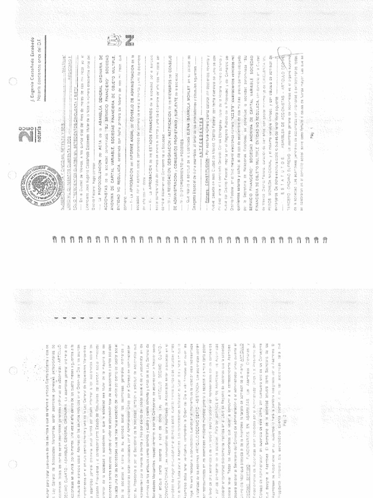 Poder Ade71 Su Servicio Financiero Rep. Legal Carlos Martin Daniel Romero | PDF