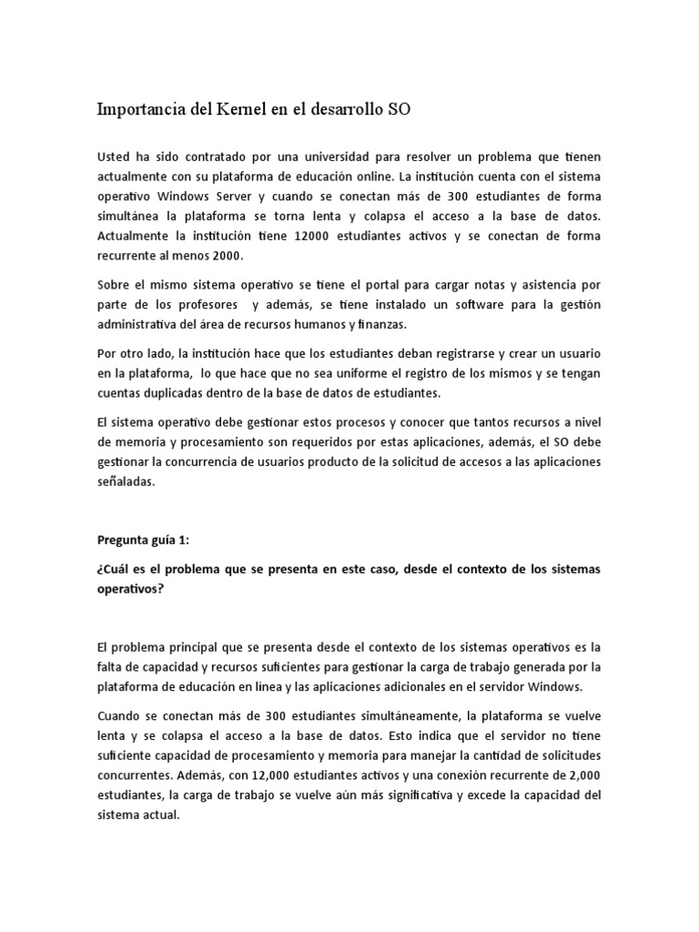 Caso de Aprendizaje Modulo 3 | PDF | Servidor (Computación) | Sistema ... Caso de Aprendizaje Modulo 3 | PDF | Servidor (Computación) | Sistema ...