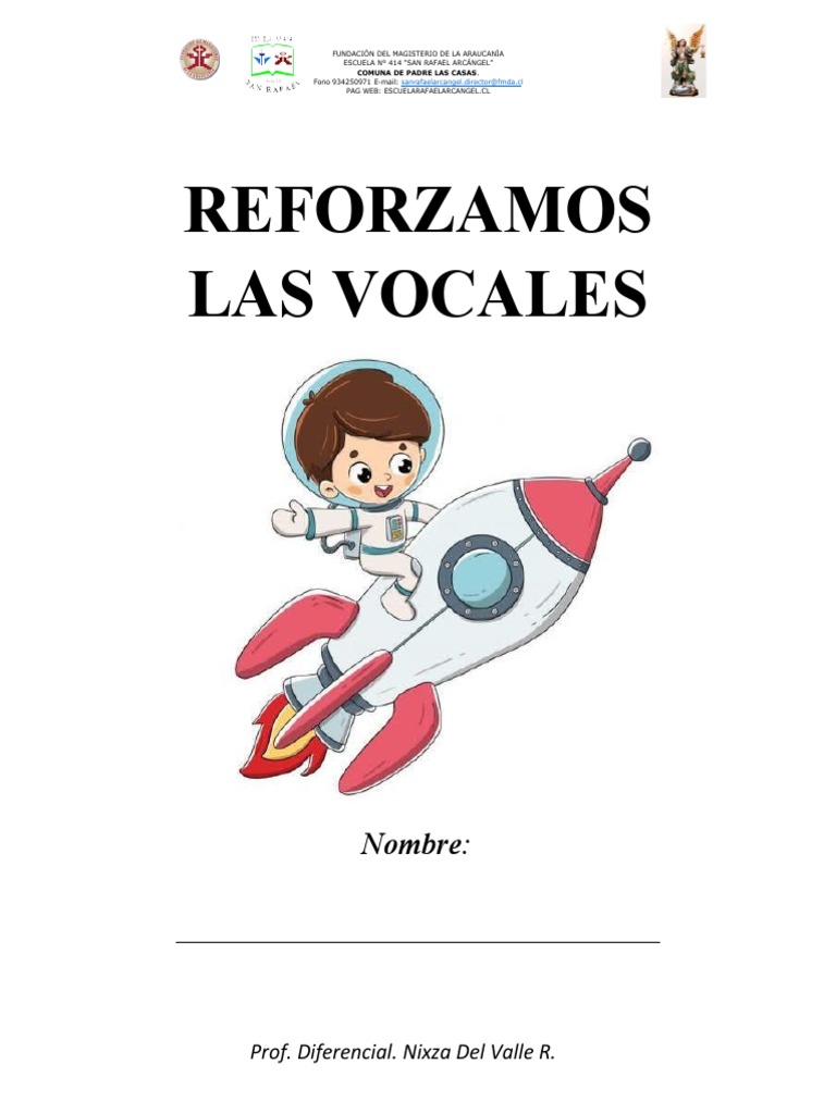 Cuadernillo Vocales Pdf