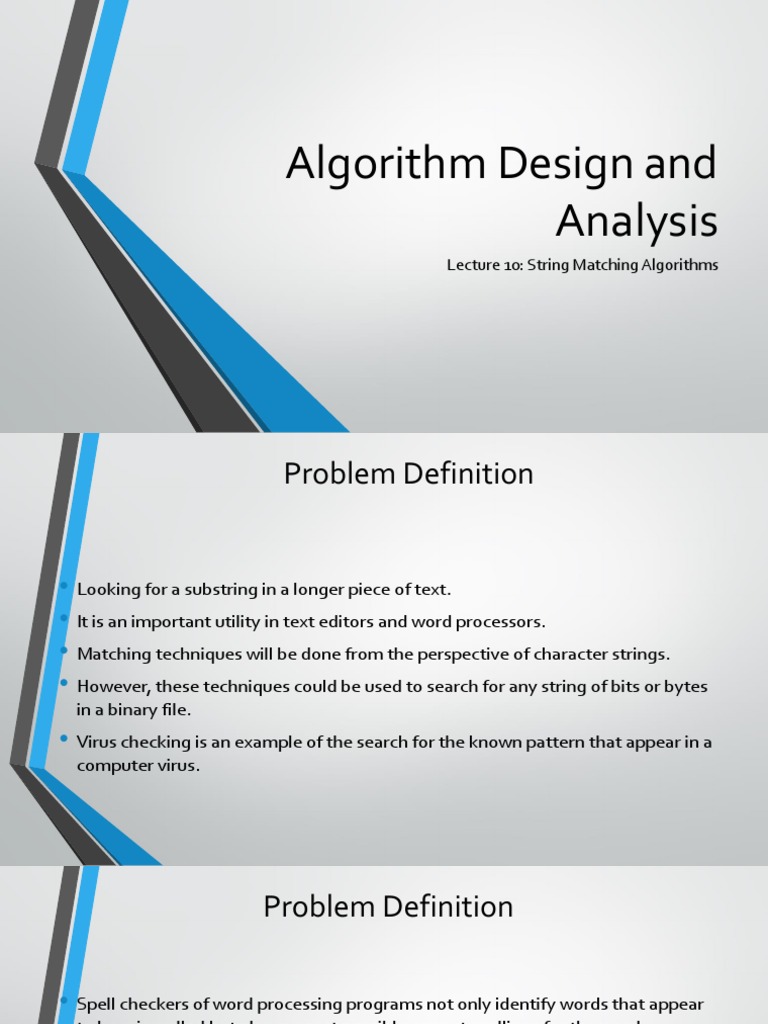ADA Lect10 | PDF | Computing | Applied Mathematics