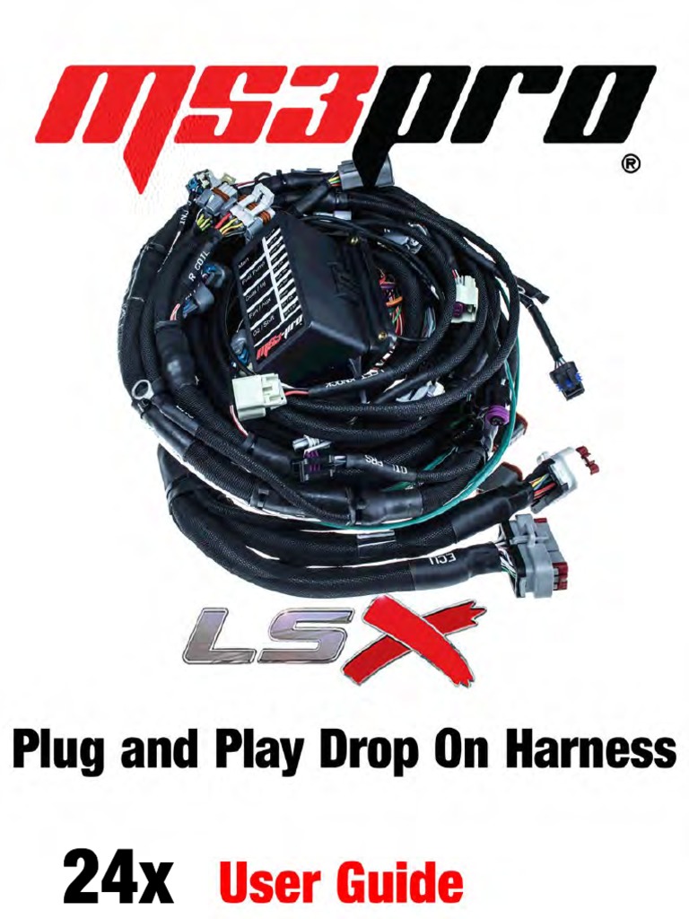 MS3-Pro LSx 24X Harness Installation Guide | PDF | Fuel Injection ...