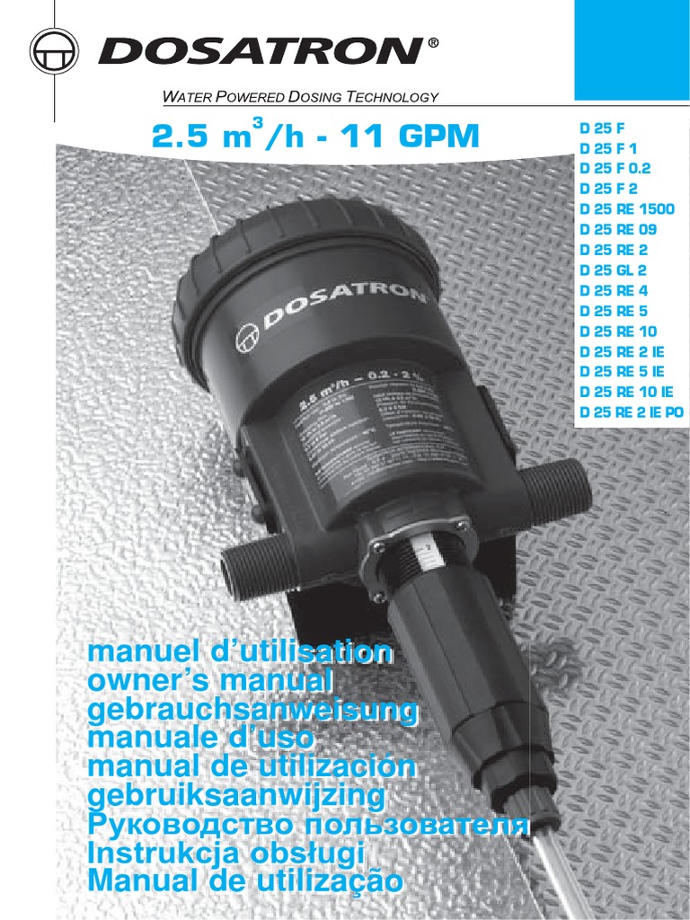 Manual d25 ES | PDF
