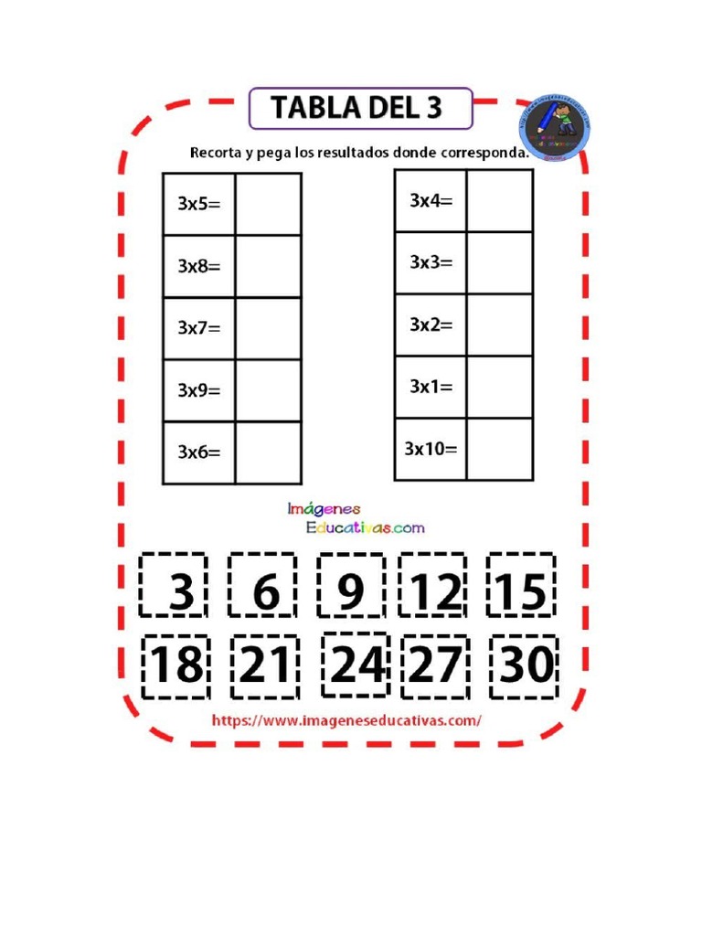 Tabla 3 Ejercicios | PDF