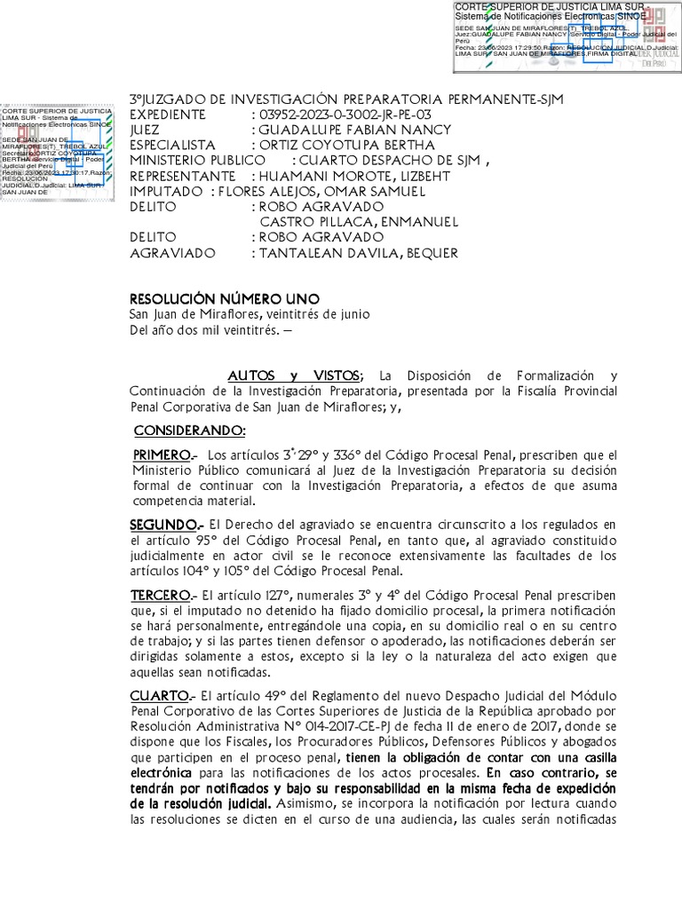 Formalizacion de La Inv.,prep. | PDF | Derecho