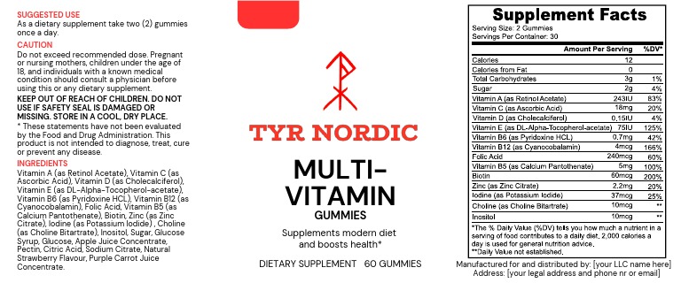 Daily Multi-Vitamin Gummies for Health | PDF | Cooking, Food & Wine ...