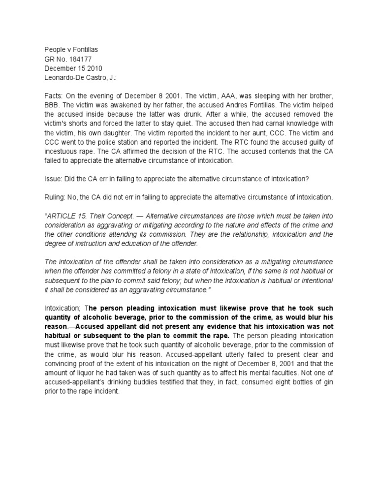 People V Fontillas | PDF