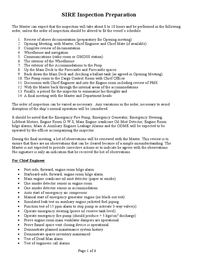 Vetting Preparation Checklist | PDF