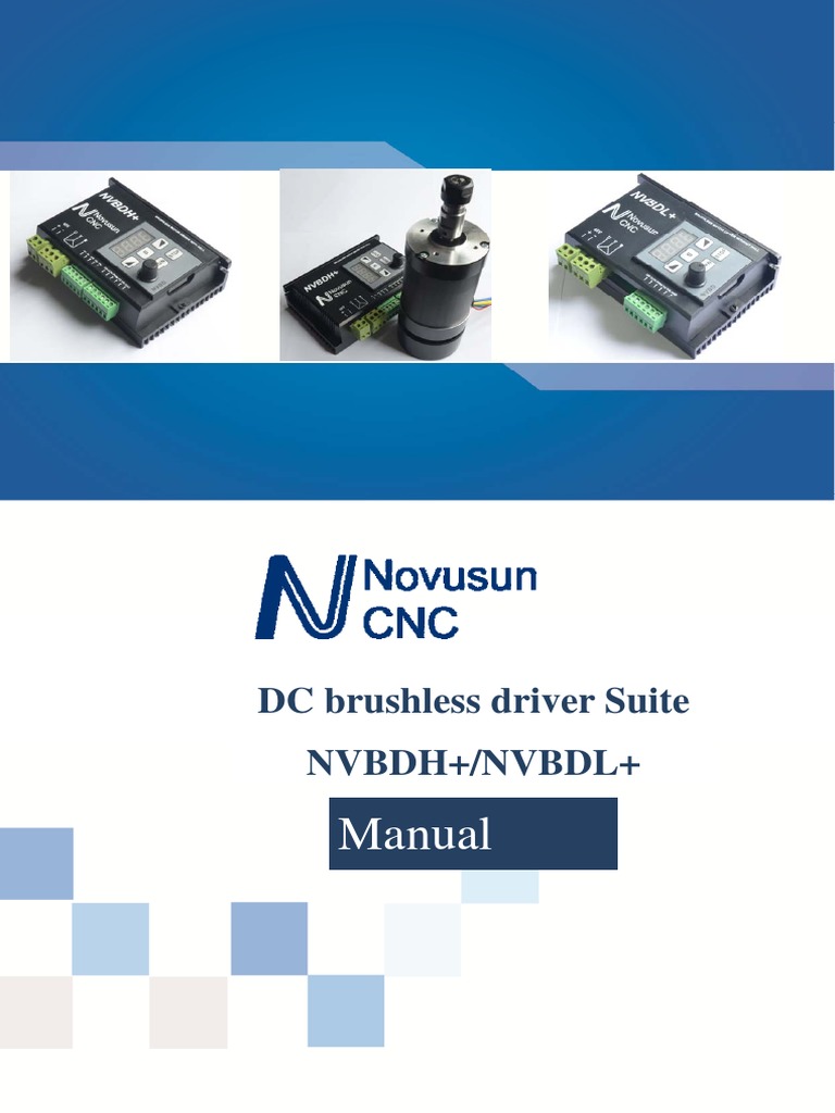 NVCNC NVBD en | PDF | Electric Motor | Power Supply