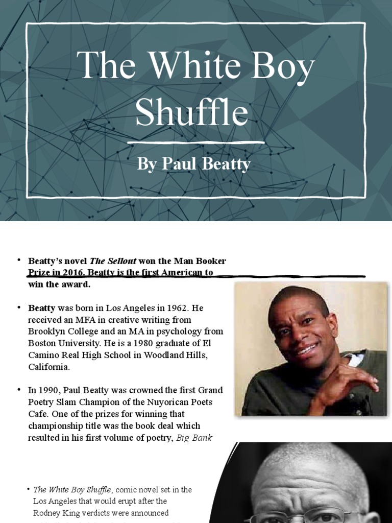 Beatty White Boy Shuffle | PDF | Masculinity