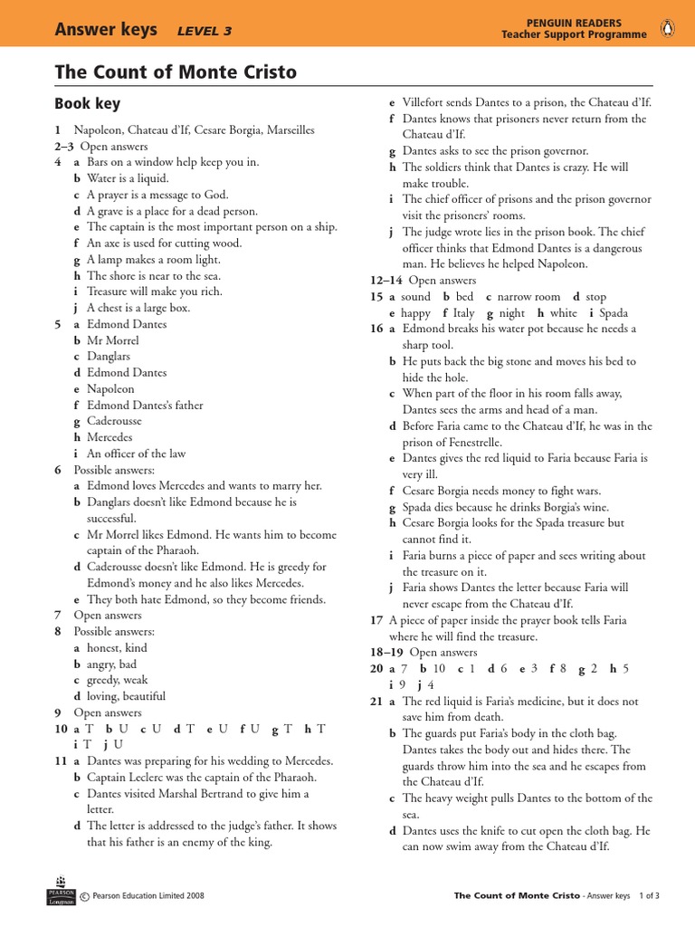 Answer Keys | PDF