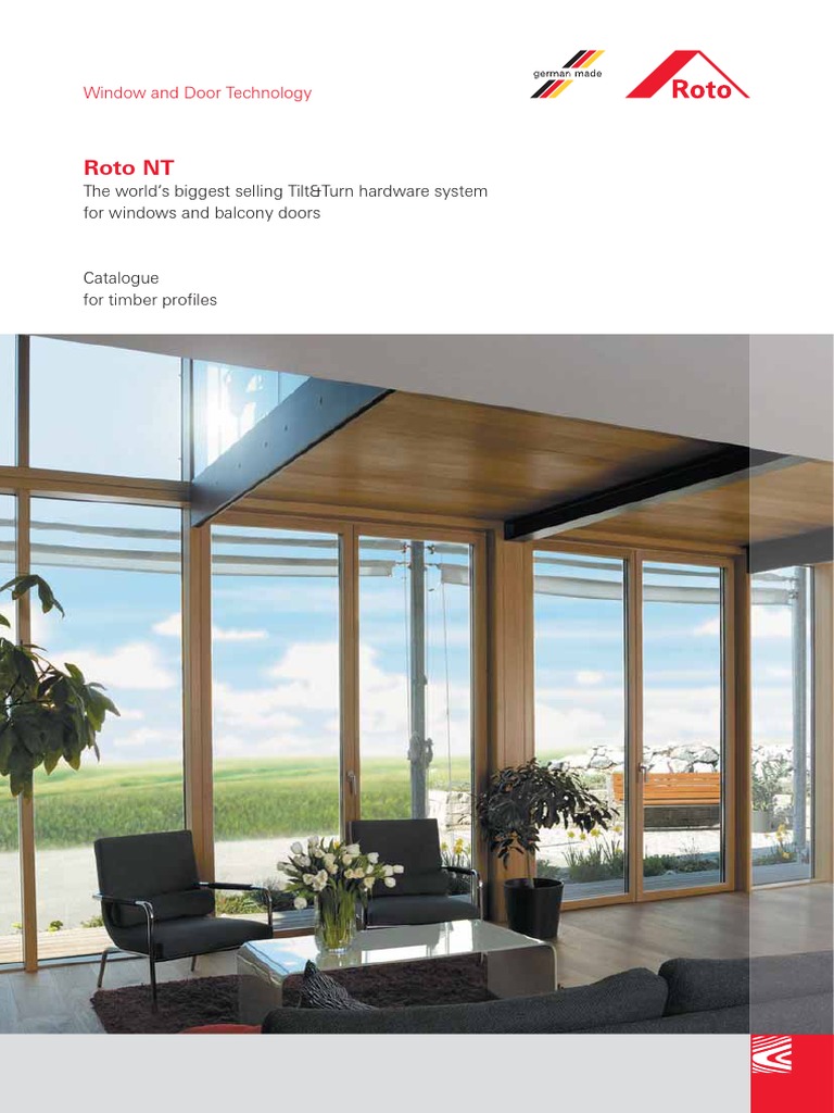 Roto NT - Catalogue For Timber Profiles | PDF | Business | Technology ...