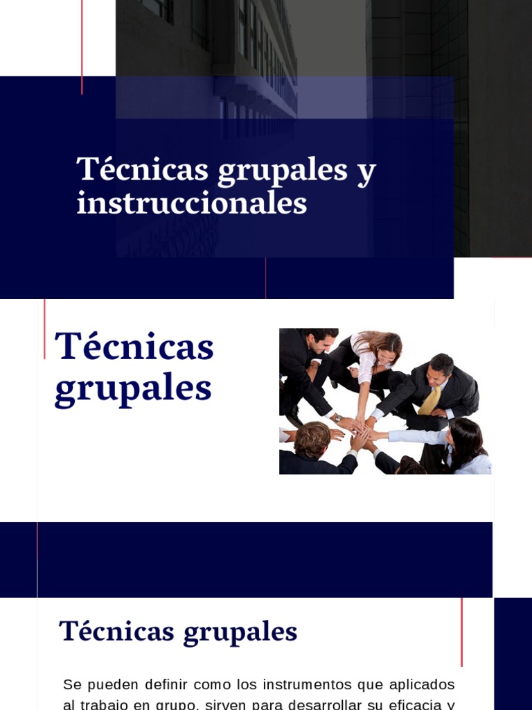 Tecnicas Grupales Ecco 2023 | Descargar gratis PDF | Aprendizaje | Ciencia cognitiva